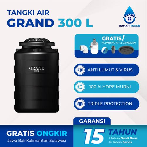 Jual Tangki Tandon Toren Air Grand 300 Liter Anti Lumut Free Ongkir ...