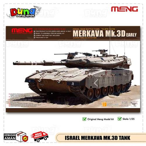 Promo Israel Main Battle Tank Merkava Mk.3D Early Meng Model Kit ...