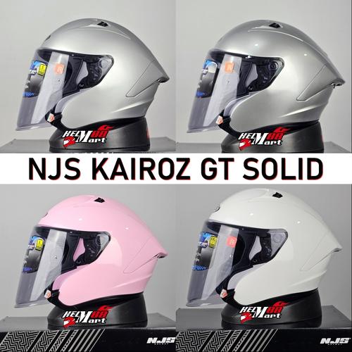 Jual NJS Kairoz GT Solid (MICROLOCK) - Helm NJS GT Kairoz Half Face ...