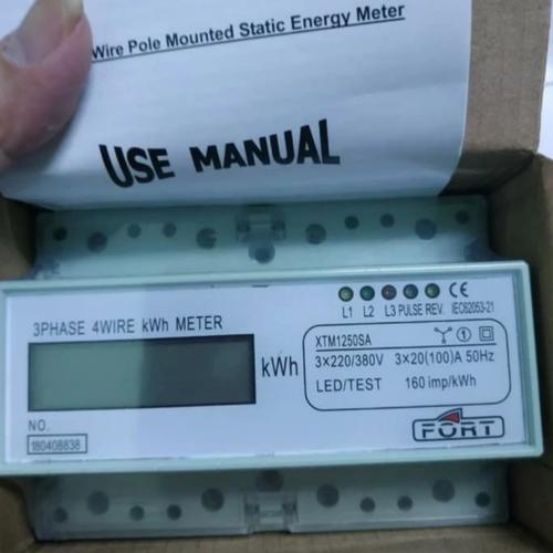 Jual promo /KWH Meter 3 Phase Digital FORT (new) murah - Jakarta Pusat ...