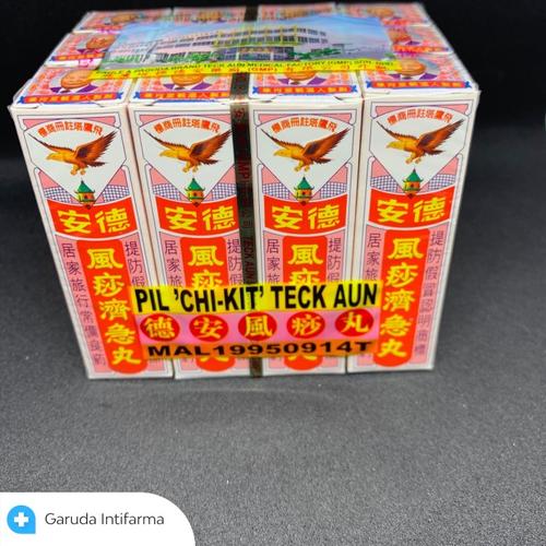 Jual Pil Chi Kit Teck Aun (12 Bungkus) Obat Diare Sakit Perut - Kota ...
