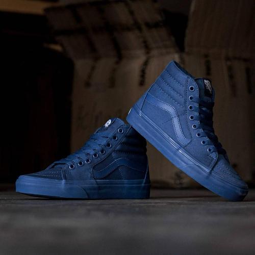 Jual Original Vans Sk8 Hi Classic Blue Mono - 35 - Kota Tangerang ...