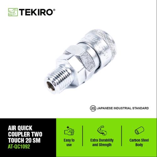 Jual TEKIRO AT AIR QUICK COUPLER TWO TOUCH 20 SM SAMBUNGAN SELANG ...