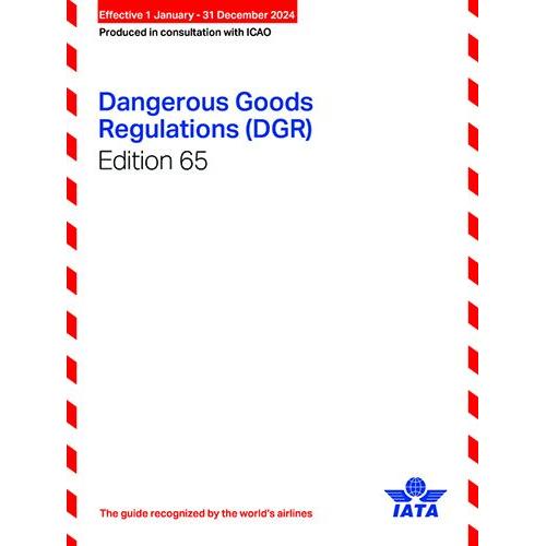 Jual Buku IATA DGR Dangerous Goods Regulations 65th Edition 2024 Manual ...