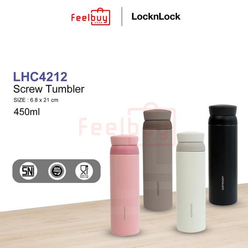 Jual LocknLock Exclusive Screw Tumblr 450 ML LHC4212 Tumbler - Merah ...