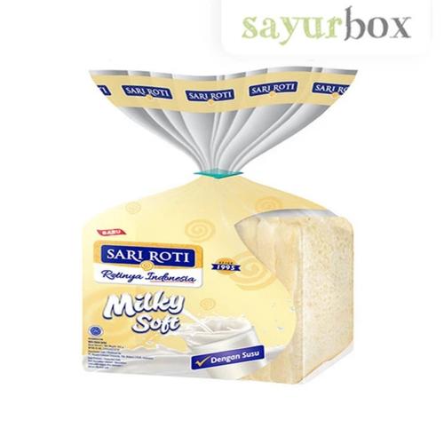 Jual Sari Roti Tawar Milky Soft 360 gr / Roti Tawar Sari Roti Milky ...