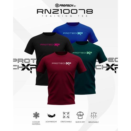 Promo BAJU BADMINTON PROTECH TRAINING TEE Dry Fit Sport Graphic ...