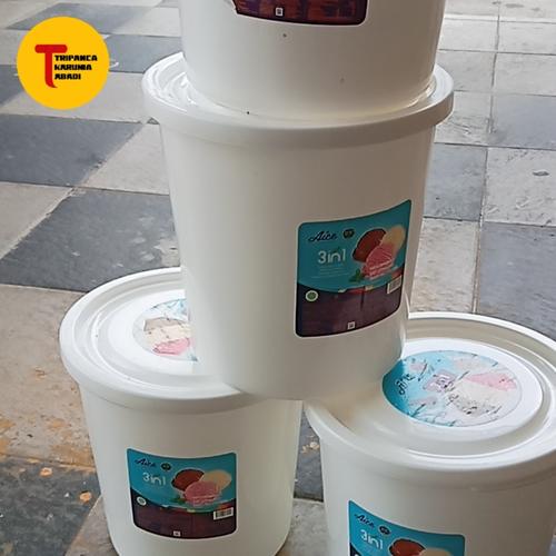 Jual EMBER BULAT BEKAS ICE CREAM 8 LITER - Kab. Banyumas - TRIPANCA ...