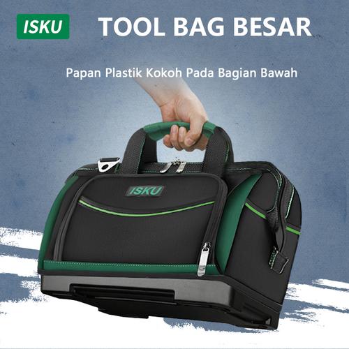 Jual ISKU Tool Bag Besar 16-20 inch Kain Oxford Tas Perkakas Anti Air ...