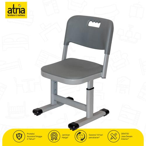 Promo Set Kursi Meja Atria Volta Oak Grey 38x40x35-45/60x40x65-75Cm ...