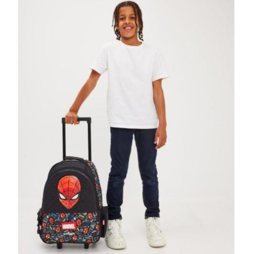 Jual Smiggle Trolley Backpack Spiderman, Ariel, Black Cat/Kado ...