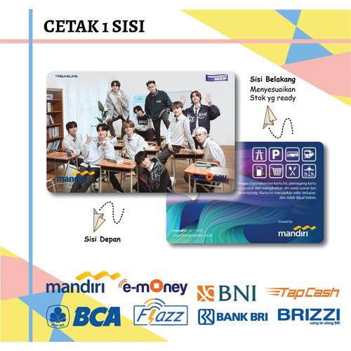 Jual KARTU EMONEY KPOP TREASURE MAP MANDIRI BCA BNI BRI - 1 SISI ...
