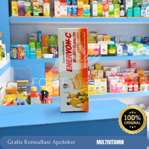 Jual Enervon-C Effervescent 10 Tablet - Multivitamin - Kota Denpasar ...