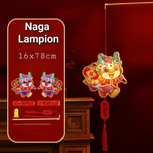 Jual Lampu Lampion Naga DIY Dekorasi Naga Lampu Set Lengkap Hiasan ...