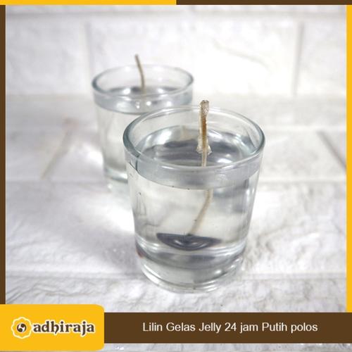 Jual Lilin Jelly Gelas Putih Polos Puja Sembahyang24 Jam - Jakarta ...