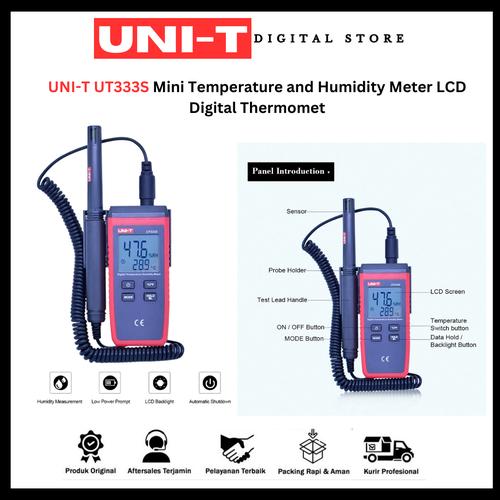 Jual UNI-T UT333S Mini Temperature and Humidity Meter LCD Digital ...