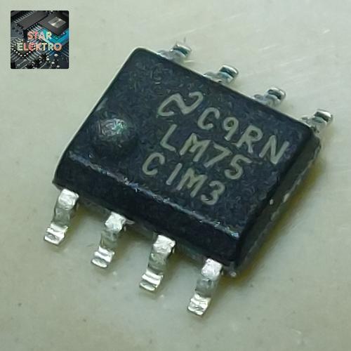 Jual LM75 Sop-8 SMD LM75A IC Digital Temperature Sensor LM 75 75A ...