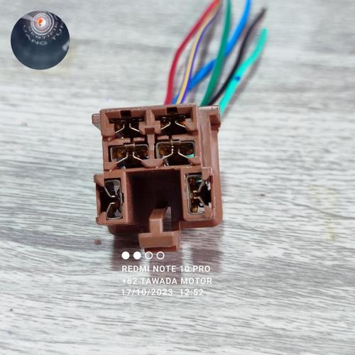 Jual SOKET RELAY FAN NISSAN TERANO JIDECO XTRAIL SERENA 6 PIN KABEL ...