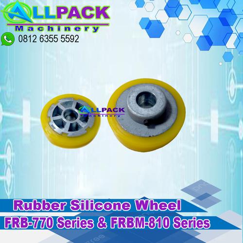 Jual rubber silicone wheel continuous band sealer roda karet press ...