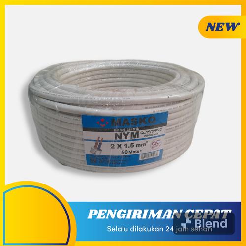 Jual KABEL NYM MASKO 2 X 1,5MM PANJANG 50 METER - Kota Malang - Toko ...