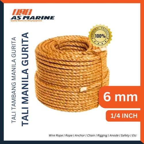Jual TALI MANILA / TALI TAMBANG / MANILA ROPE 6 MM - Kota Tangerang ...