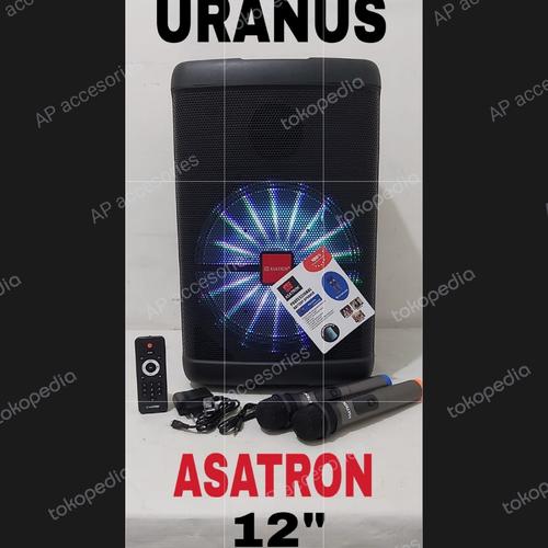 Jual Speaker Asatron 12 inch 2mic Asatron Uranus Bluetooth portable ...