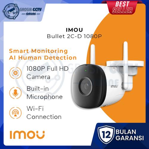 Jual IMOU Bullet 2C-D 1080P Outdoor / IPCAM IMOU Bullet 2C 2MP ...