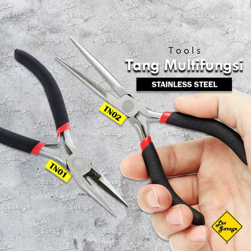 Promo Tang Lancip Mini Tang Cucut Kecil Panjang Kombinasi Mini Plier - TN01 - Kota Bandung - Lex ...