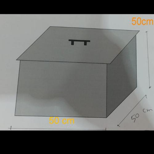 Jual Box Bak Tampung Dimensi 640x490x400mm Dimensi Box 600x450x400 mm ...
