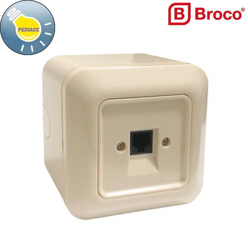 Jual Stop Kontak Telepon Outbow BROCO Gracio - Cream - Kab. Tangerang ...