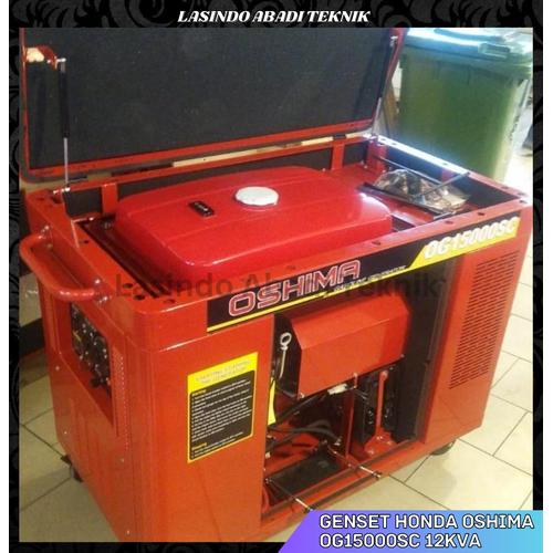 Jual Genset Honda 15 KVA Honda Oshima 15 KVA 12 KW OG15000SC OG 15000 ...
