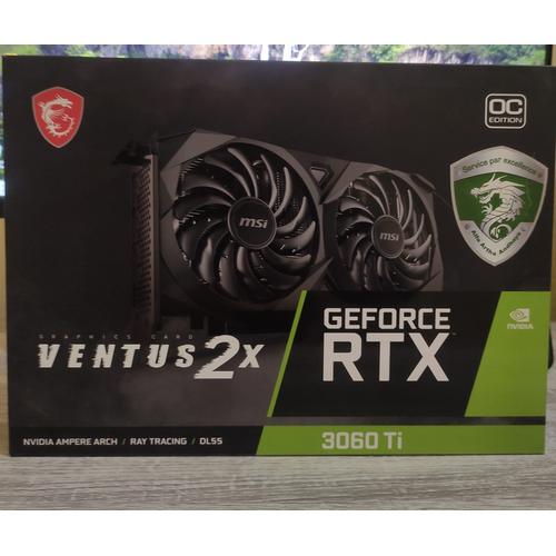 Jual Dus/Box VGA card Merk MSI VENTUS 2X Geforce RTX3060TI RTX 3060 TI ...