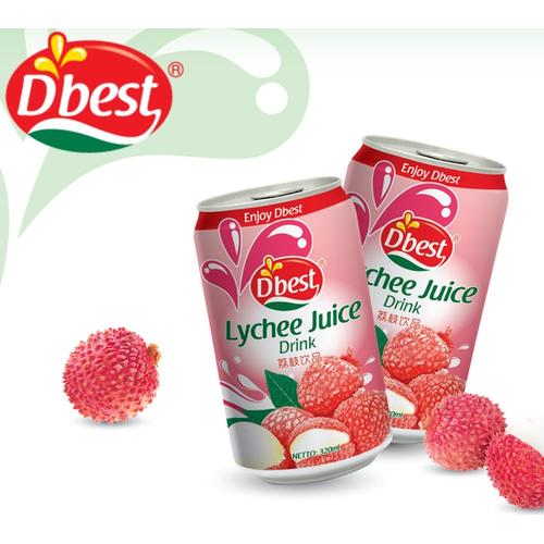Jual DBEST Lychee Juice Drink Minuman Jus Leci CAN 320ml HALAL ...