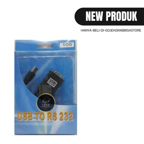 Jual CONVERTER USB TO SERIAL DB9 RS232 - Hitam - Jakarta Timur - gojek ...