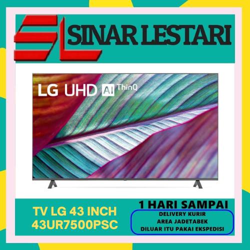 Promo LG 43UR7500 SMART TV 43 INCH UHD 4K WITH HDR10 A5 GEN 6 ...
