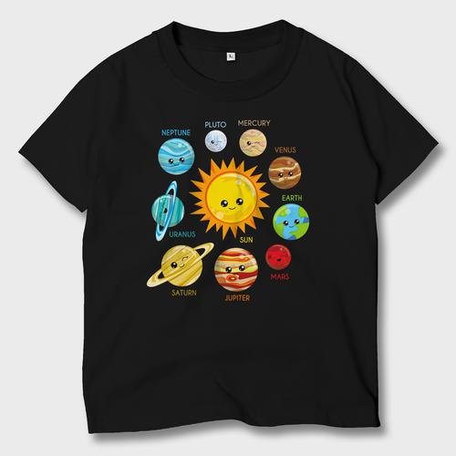 Promo Baju Kaos Anak Gambar Planet Solar System Atasan Anak SOS-01 A ...