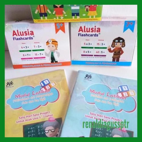 Jual AP77 Flashcard Matematika Anak Kartu Berhitung Perkalian dan ...