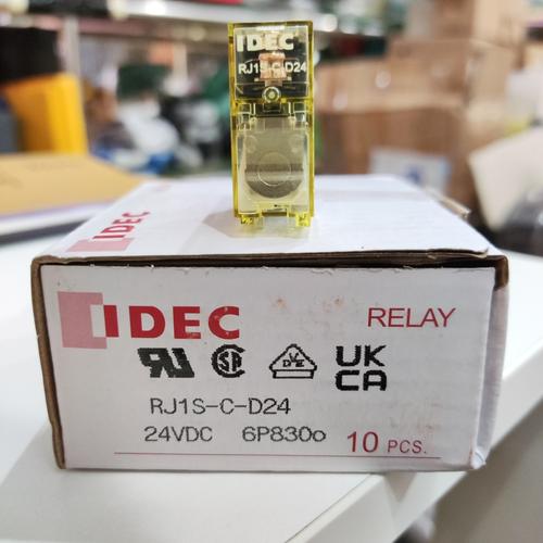 Jual RELAY IDEC RJ1S-C-D24 RJ1S C CL D24 24VDC DC24V 24 VDC 24V ...
