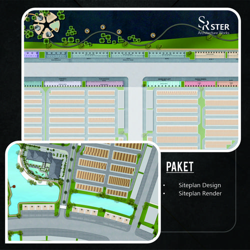 Jual Desain Siteplan - (Free Render) - Konsultasi Real Estate - Jakarta Barat - Ster Studio ...
