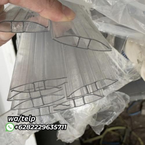 Jual Profil Sambungan Polycarbonate Twinlite Solartuff List H Profil U ...