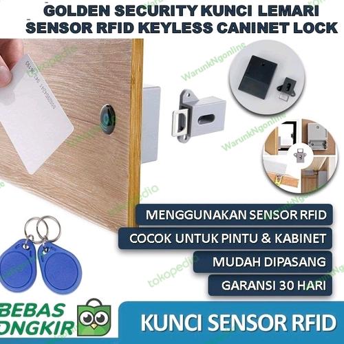 Jual Kunci Lemari Sensor RFID Keyless kabinet / loker / kartu hotel ...