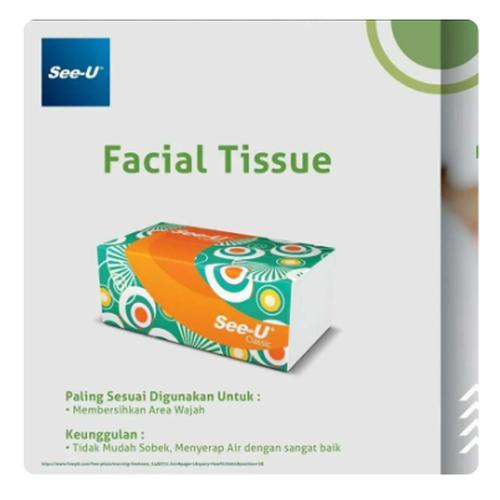 Jual Tisu See-U Classic 250 Sheet - Jakarta Pusat - Rafaluna 99 | Tokopedia