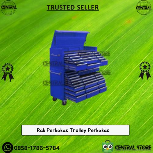 Jual ECO Rak Perkakas Trolley, Office Laboratory 4 Wheel Trolley Tool ...
