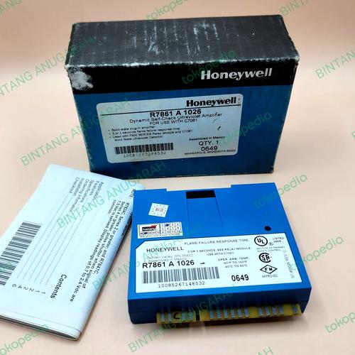 Jual HONEYWELL R7861 A 1026 Dynamic Self Check Ultraviolet Flame ...