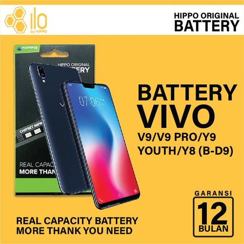 Jual Hippo Baterai V9/V9Pro/Y9 Youth/Y8 B-D9 3760mah Original Cell - Jakarta Pusat - iLo ...