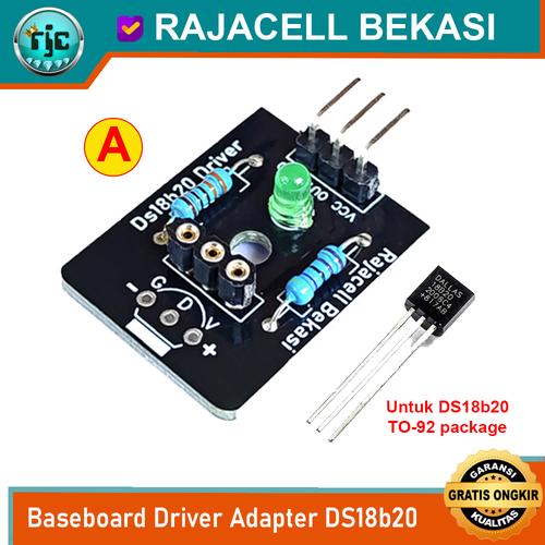 Jual Module PCB Baseboard Driver Sensor Suhu DS18B20 Dudukan Breakout ...