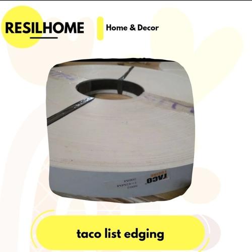 Jual tako lis finishing HPL TACO white tebal 1mm lebar 40mm per meter ...