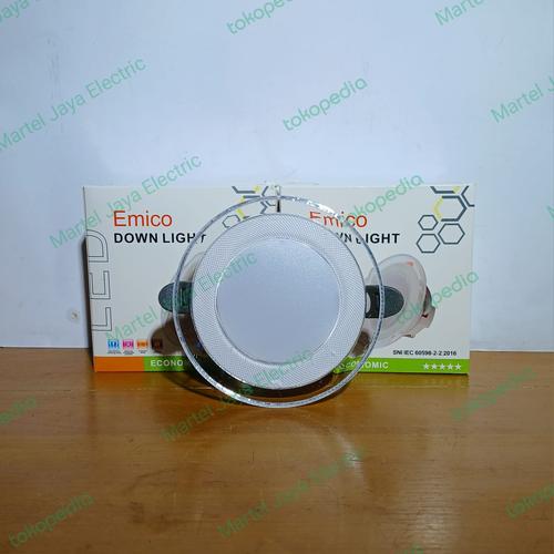Jual EMICO lampu downlight LED 6 watt 3 warna - putih kuning natural ...
