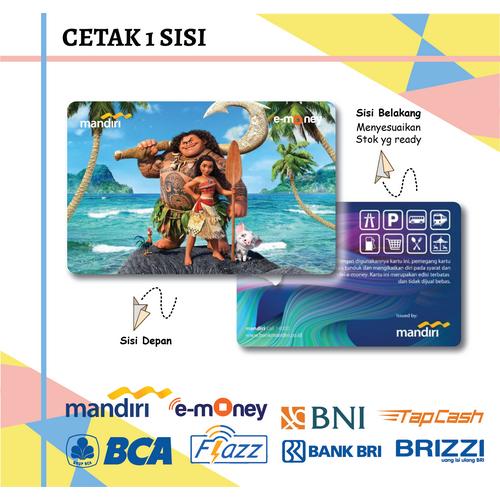 Jual KARTU EMONEY MOANA POSTER MANDIRI BCA BNI BRI - 1 SISI - MANDIRI ...