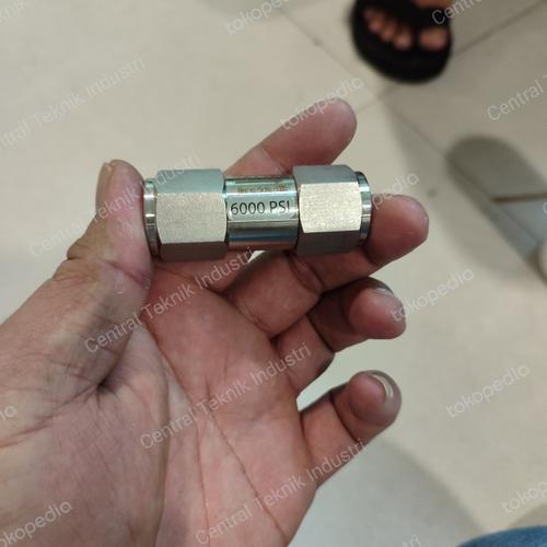 Jual Check Valve Stainless SS316 / 6000psi 1/2" inch NPT - Jakarta ...